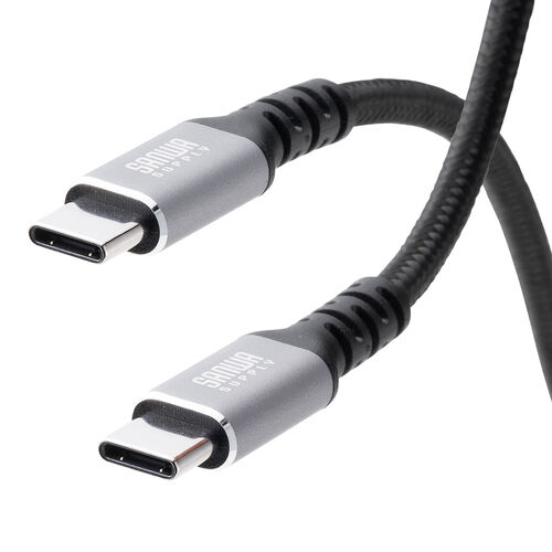 USB Type-Cケーブル USB PD60W ポリエステルメッシュ 高耐久 CtoC USB2.0 充電 データ転送 スマホ タブレット Nintendo Switch ノートパソコン ...